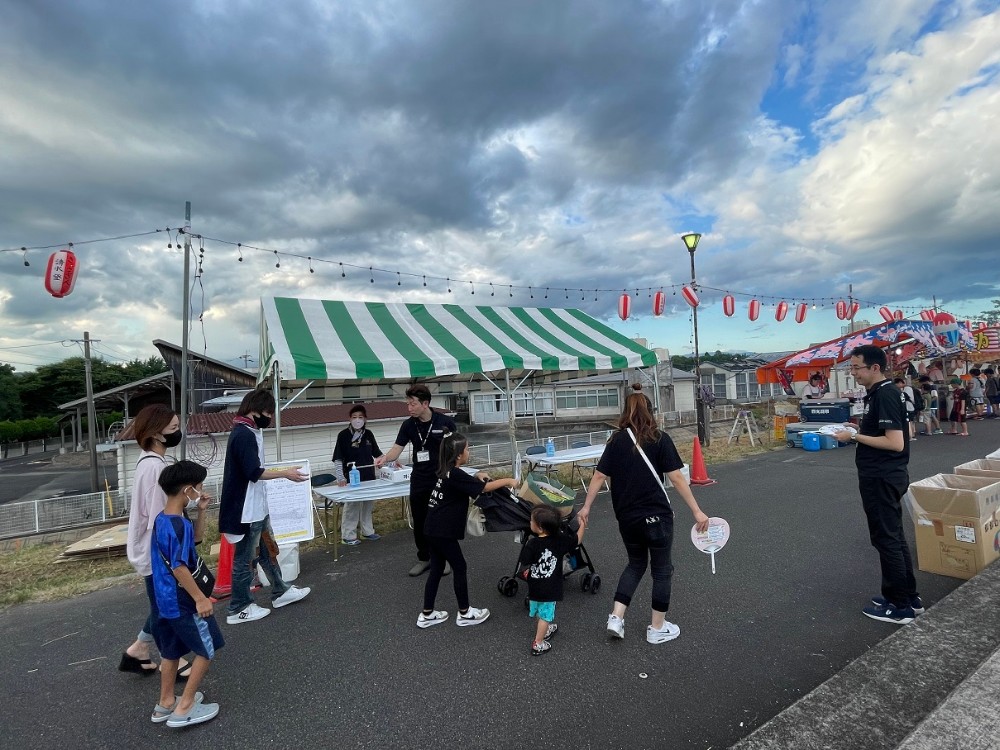 小城市：【令和5年】ムツゴロウ王国芦刈夏まつりでSAGA2024をPR